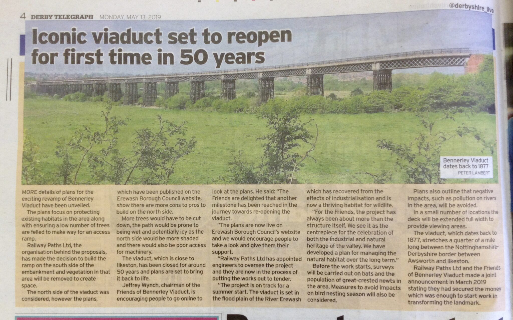 History – The Friends of Bennerley Viaduct
