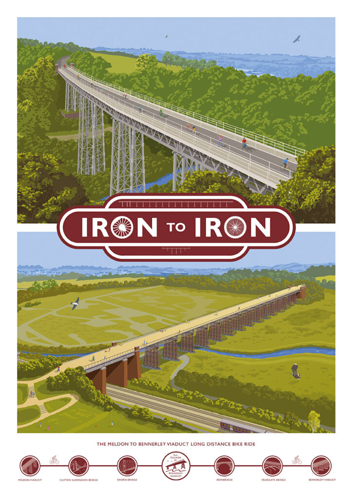Cyclists to link iron viaducts in new 300 mile route – The Friends of ...
